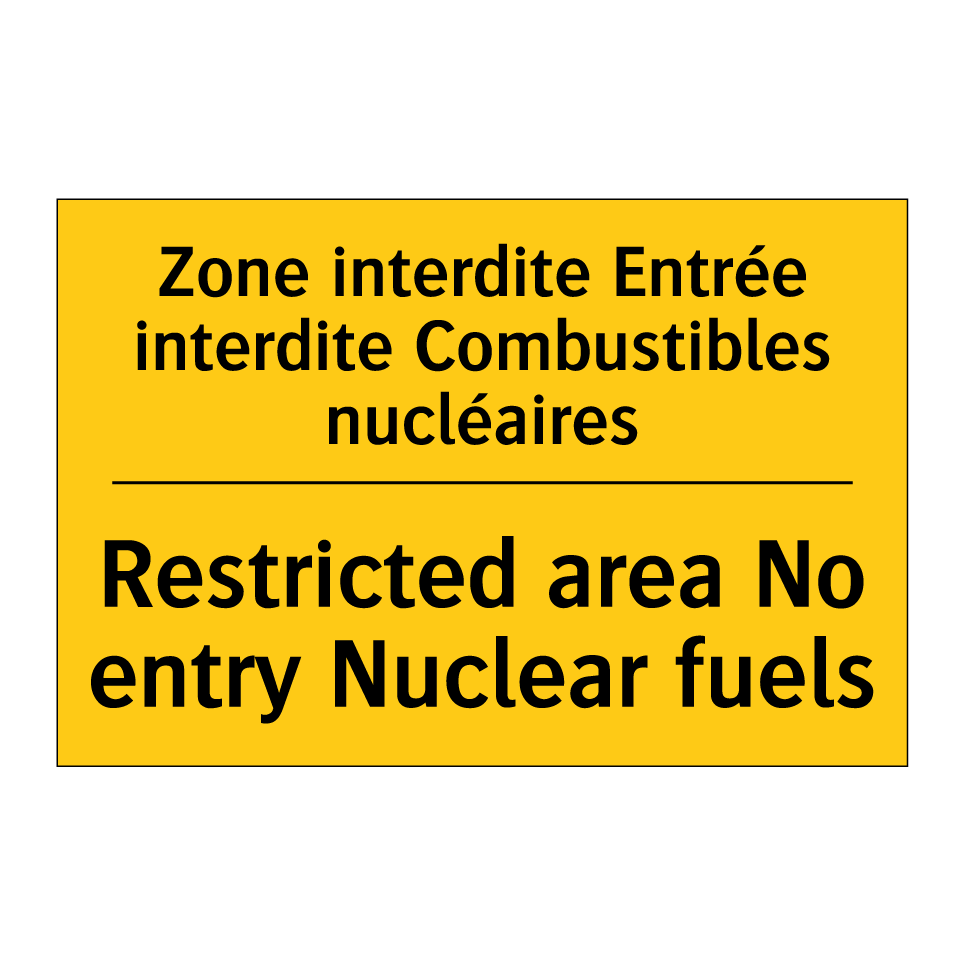 Zone interdite Entrée interdite /.../ - Restricted area No entry ...